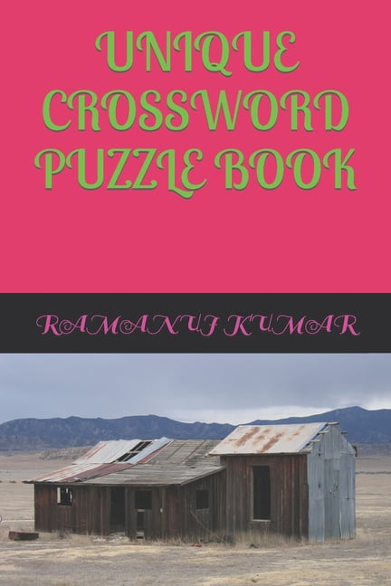 Unique Crossword Puzzle Book - Walmart.com