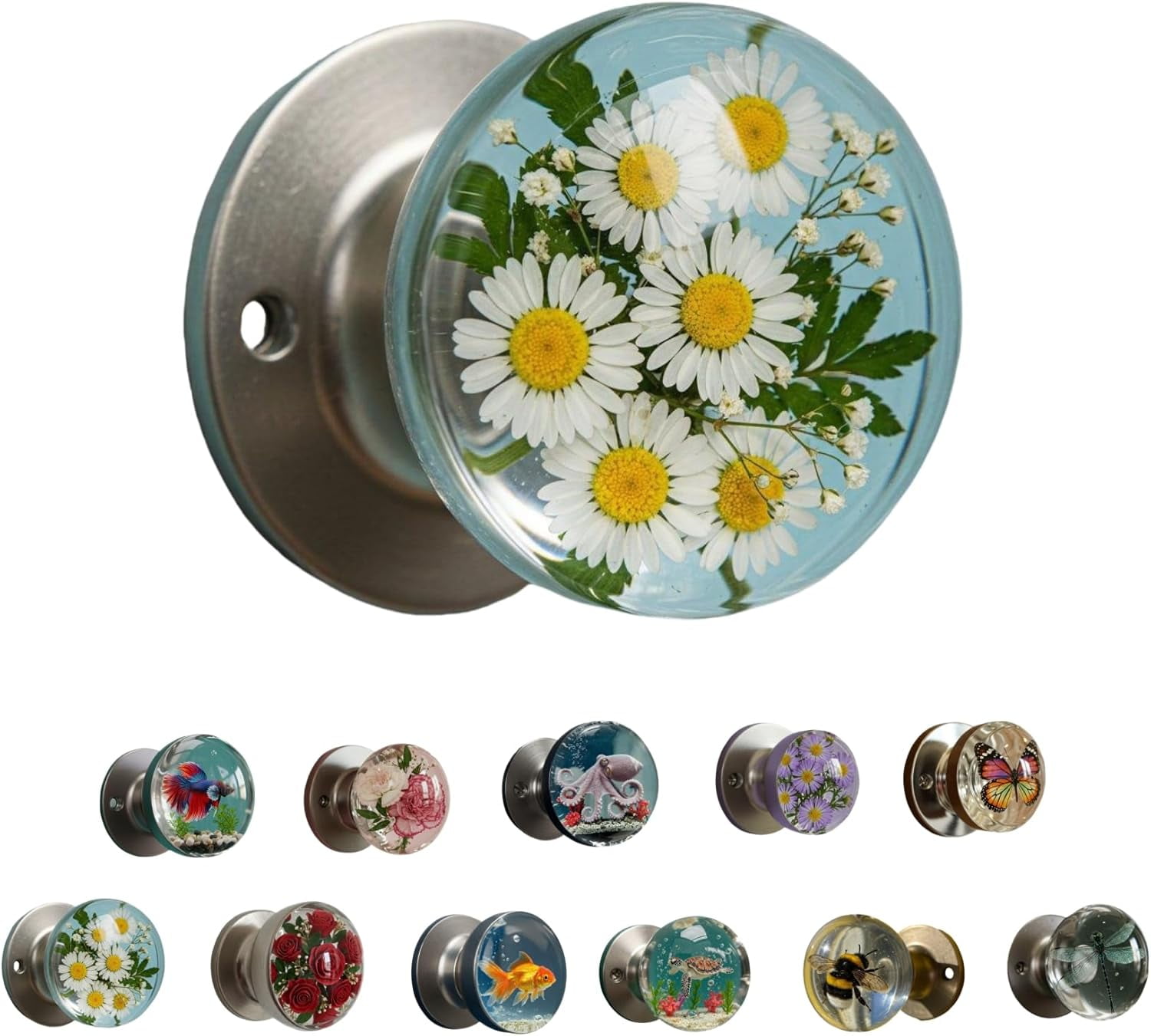 Unique Decorative Door Handle, Hoarselpse Posibessy Crystal-Style Animal Sculptures, Handcrafted ...