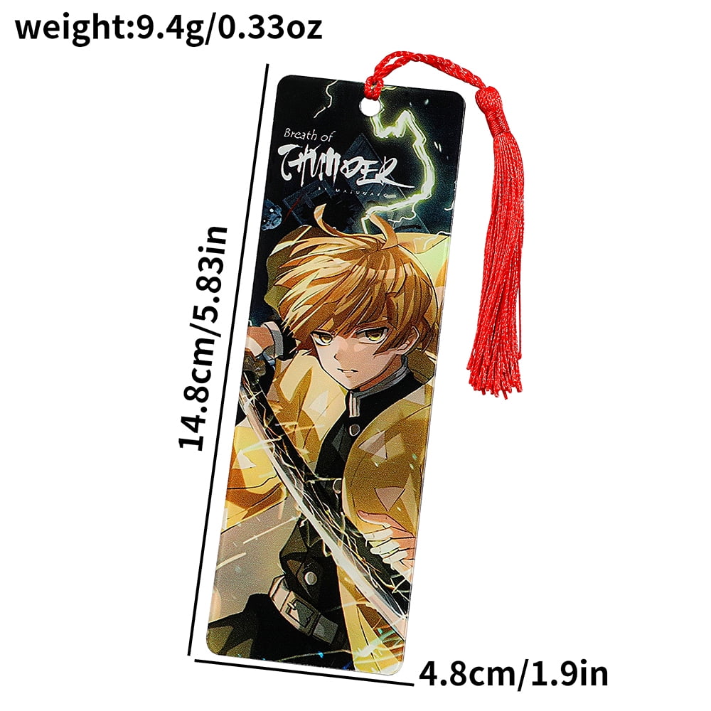 Unique Demon Slayer Acrylic Bookmarks- Kamado Tanjirou, Agatsuma ...