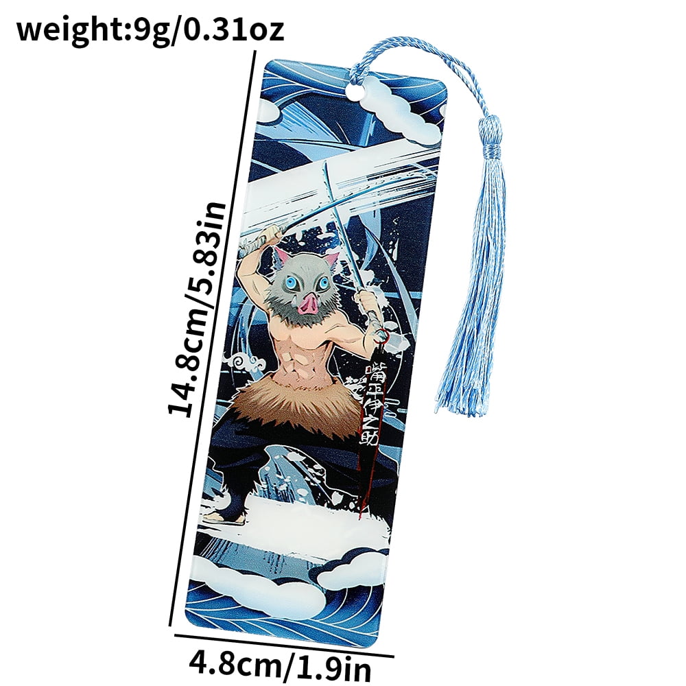 Unique Demon Slayer Acrylic Bookmarks- Kamado Tanjirou, Agatsuma ...