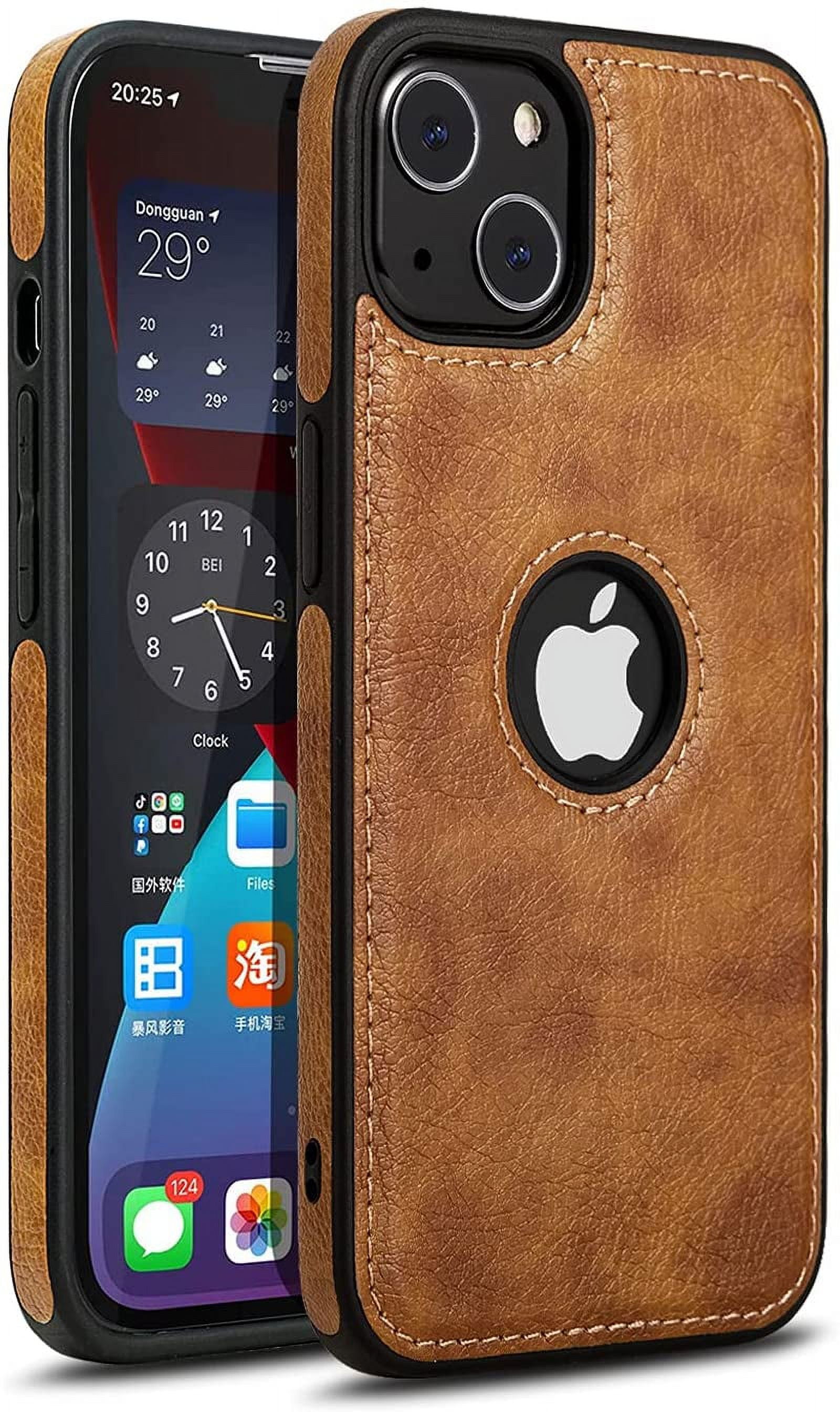 Unique Design Luxury Leather Business Phone Case for iPhone 13 Anti ...