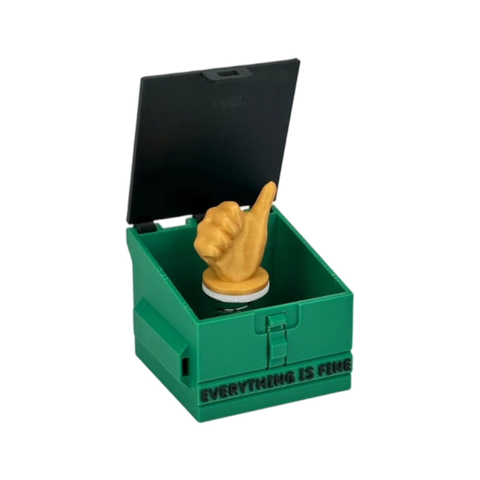 Unique Desktop Useless Box with Thumbs Up Hand Gesture Perfect Office ...