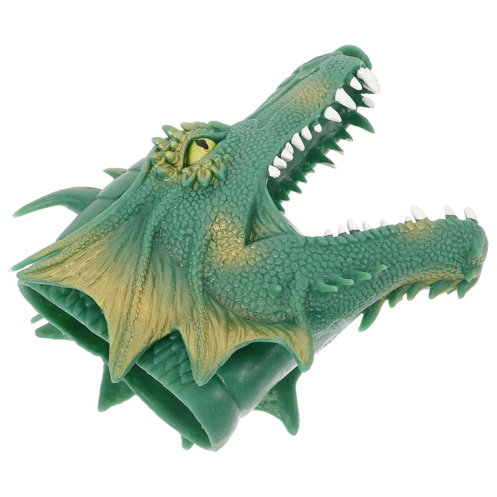 Unique Dinosaur Hand Puppet Dinosaur Head Figure Toy Hand Puppet Figure ...