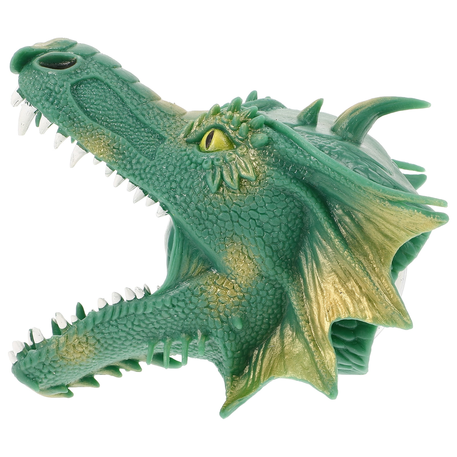 Unique Dinosaur Hand Puppet Dinosaur Head Figure Toy Hand Puppet Figure ...