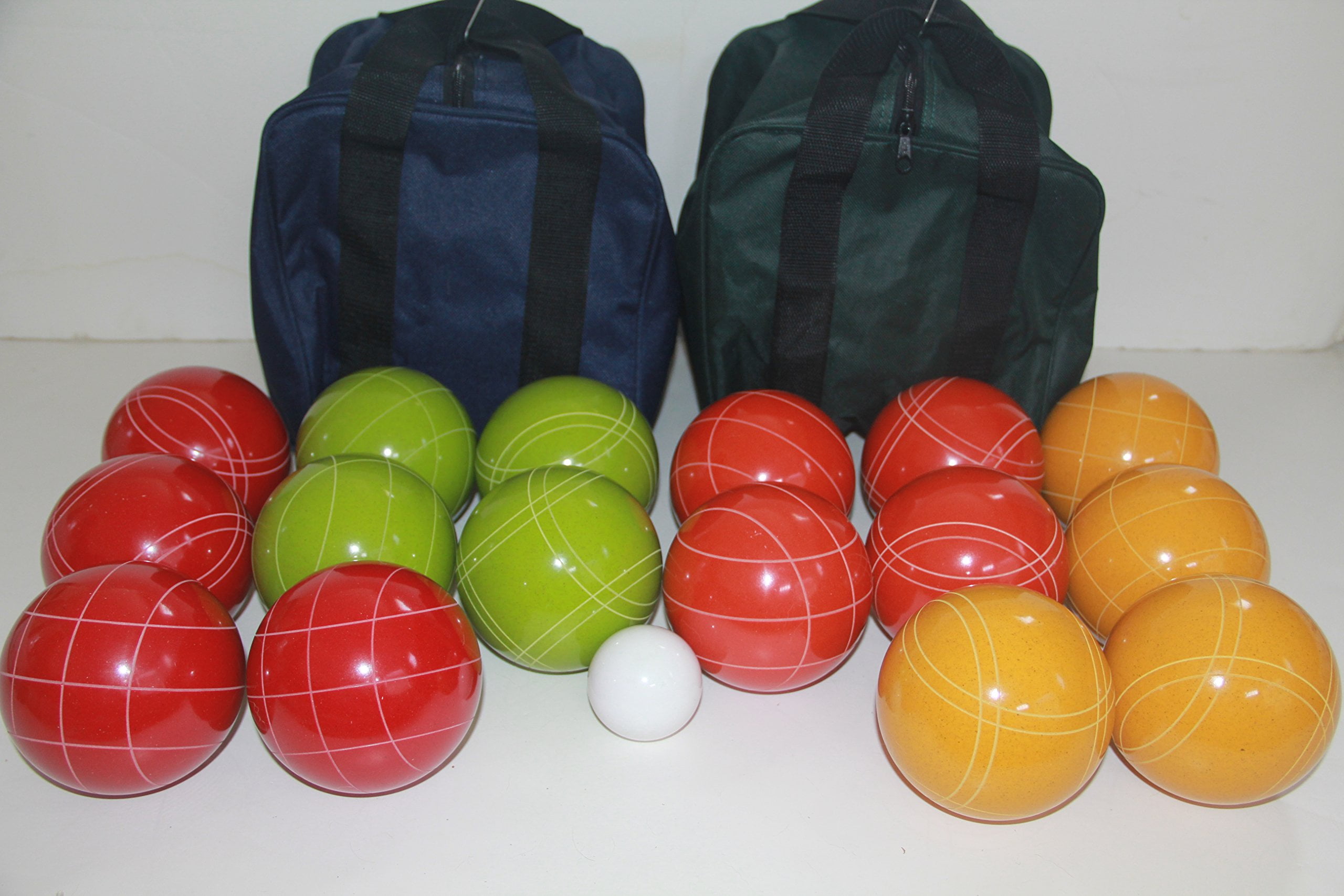 Unique Double Set - Italian/American Made, 110mm EPCO Bocce Sets ...