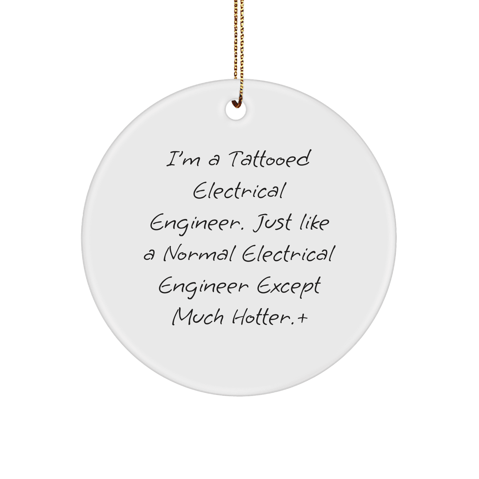 Unique Electrical Engineer Gifts from Friends, Funny Quote Circle ...