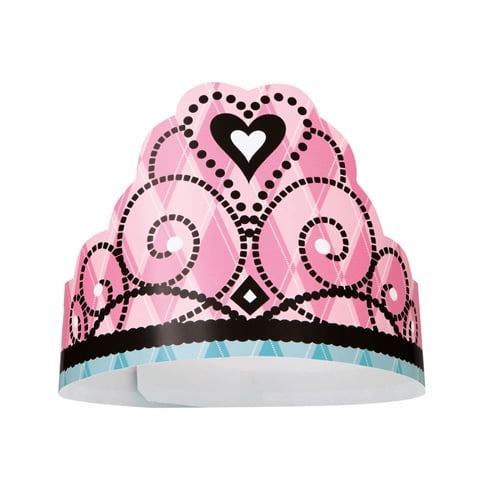 Unique Fairytale Princess Paper Tiara, 6 ct - Walmart.com
