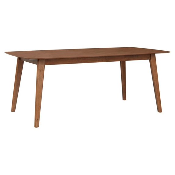 Unique Furniture Sedona 78" Rectangular Solid Wood Dining Table in ...