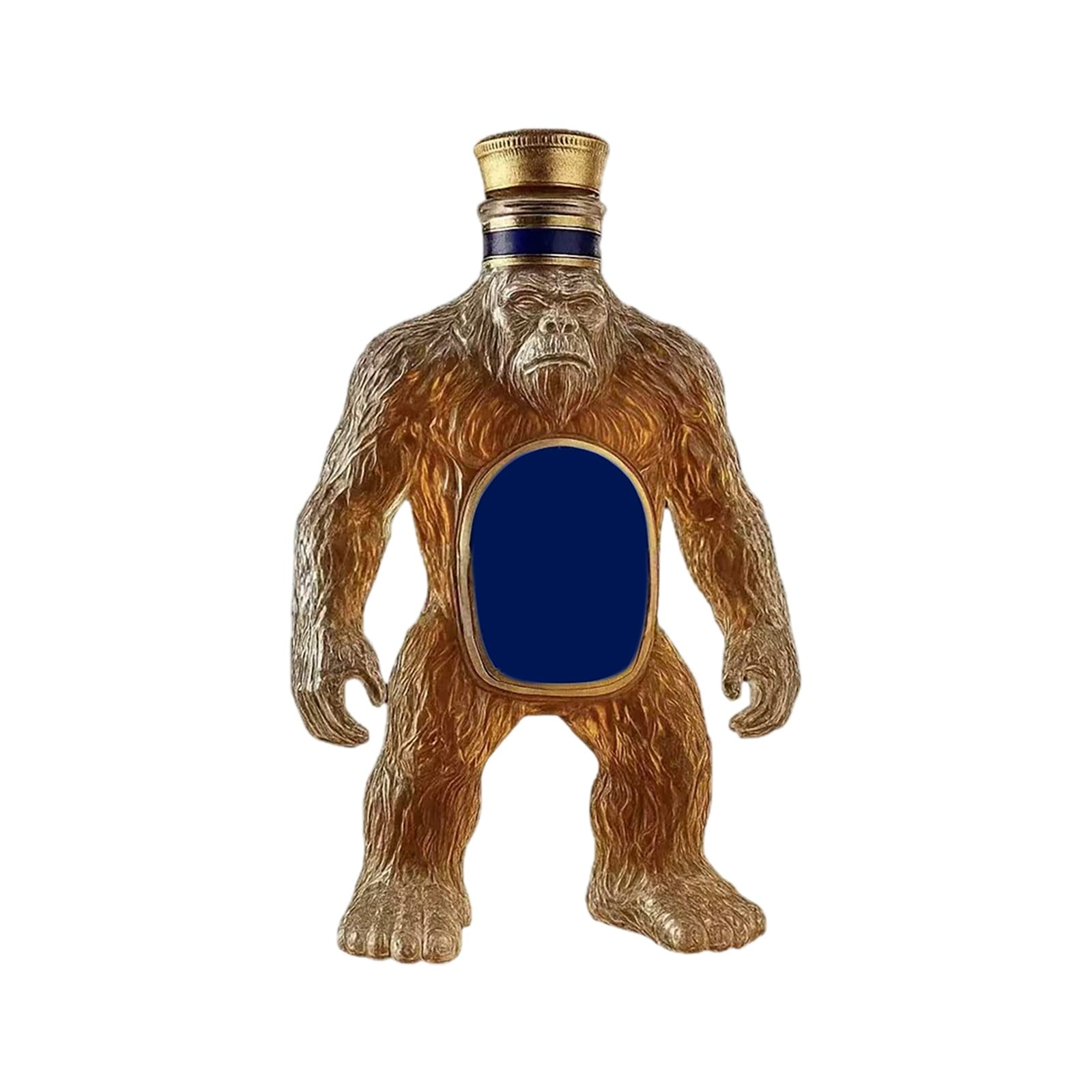 Unique Gorilla Shaped Glass Liquor Decanter with Airtight Stopper ...