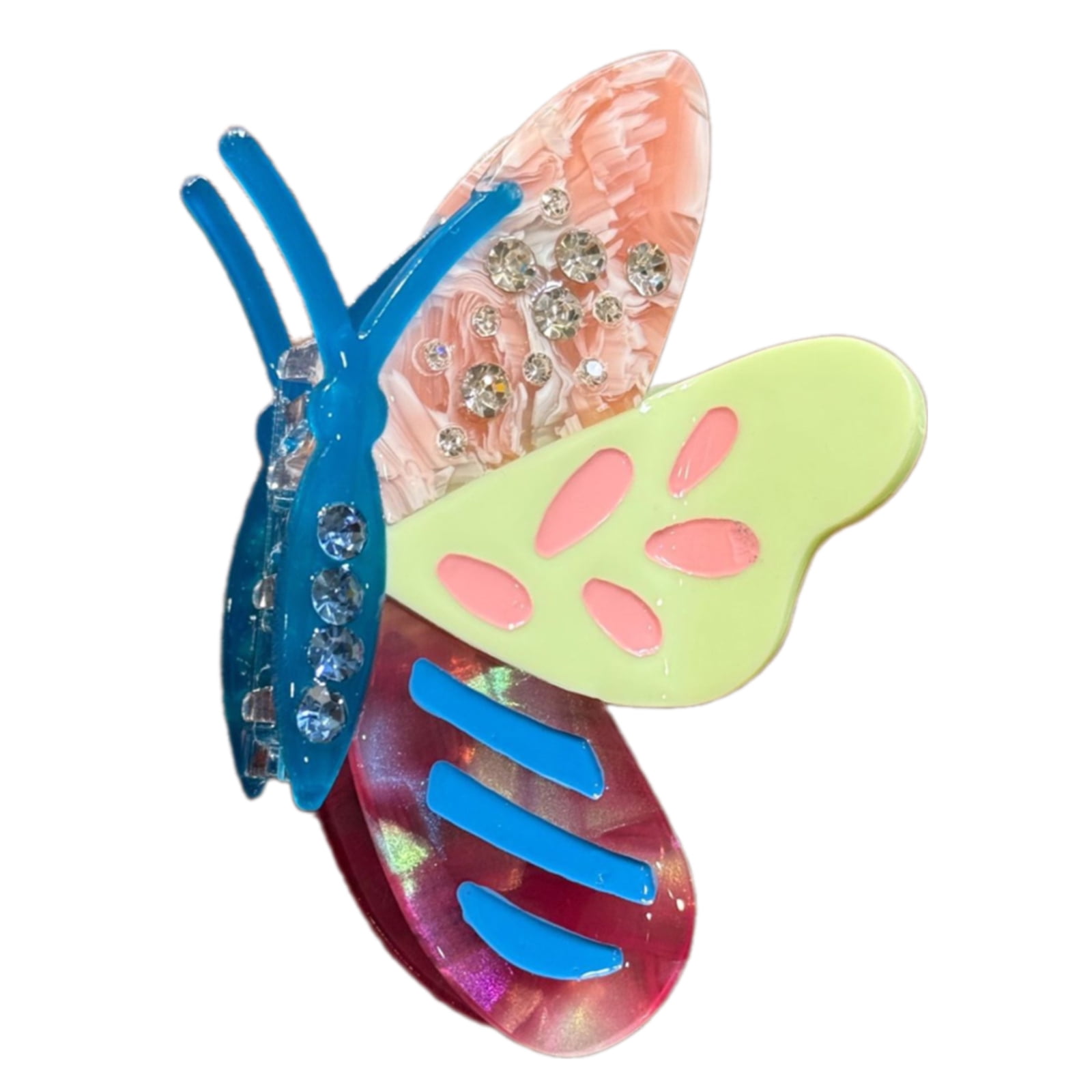 Unique Hair Clip Large Hair Clip Hair Adornment Lovely Butterfly Hair ...