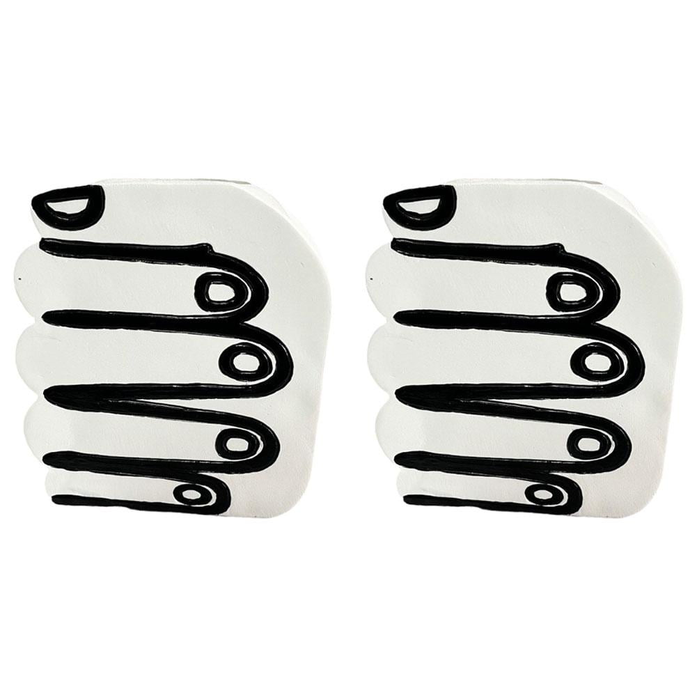 Unique Hand Vases Hand Shaped Decorative Resin Vase,Funny Flower Vase ...