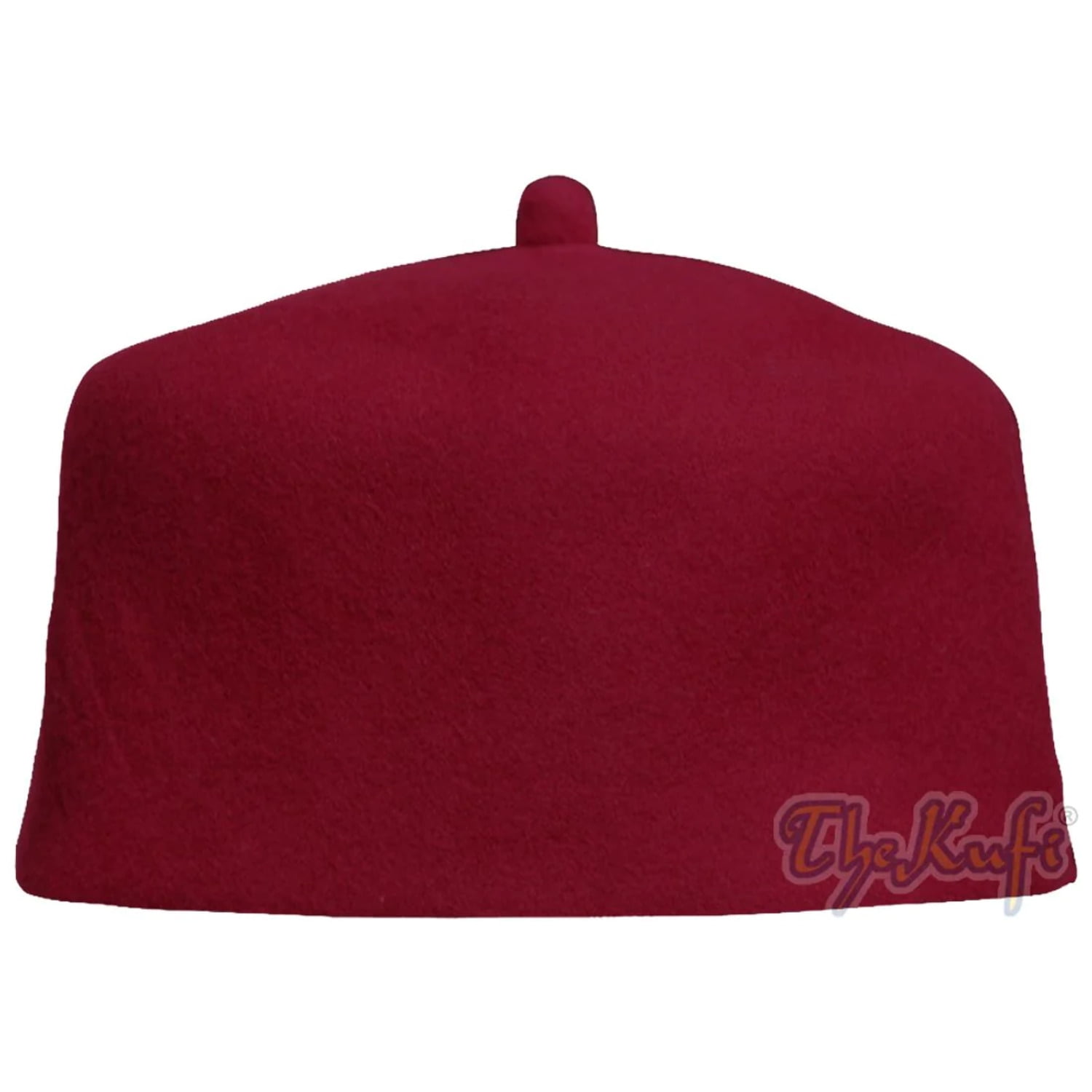 Unique High Quality Maroon Fine Australian Felt Fez Kufi with Tip ...