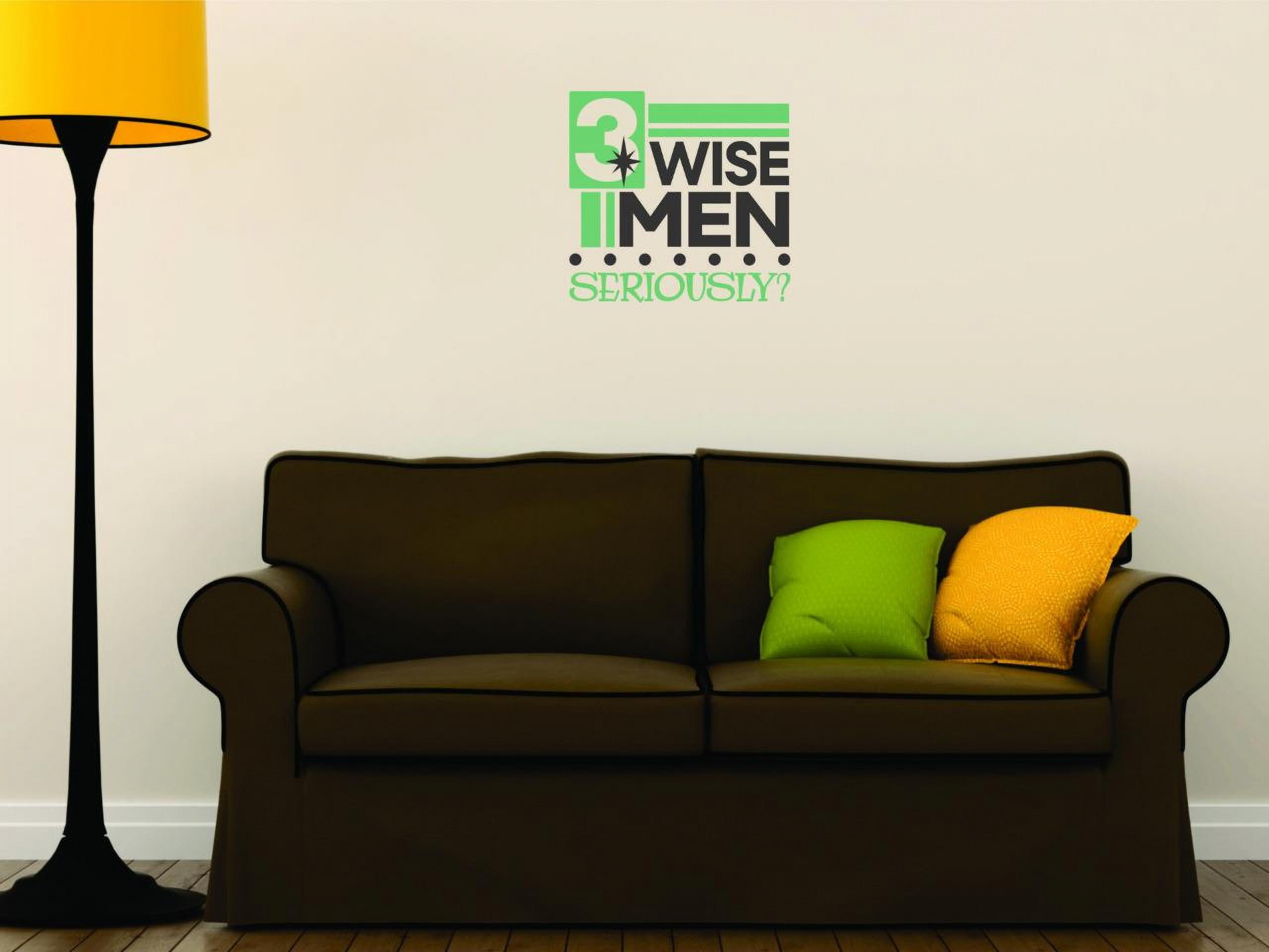 Unique Home Wall Stickers Wise Seriously Decal Décor for Bedroom Living ...