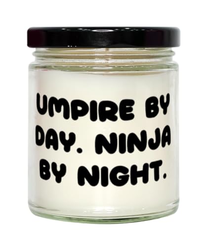 Unique Idea Umpire Gifts, Umpire by Day. Ninja by Night, Appreciation ...