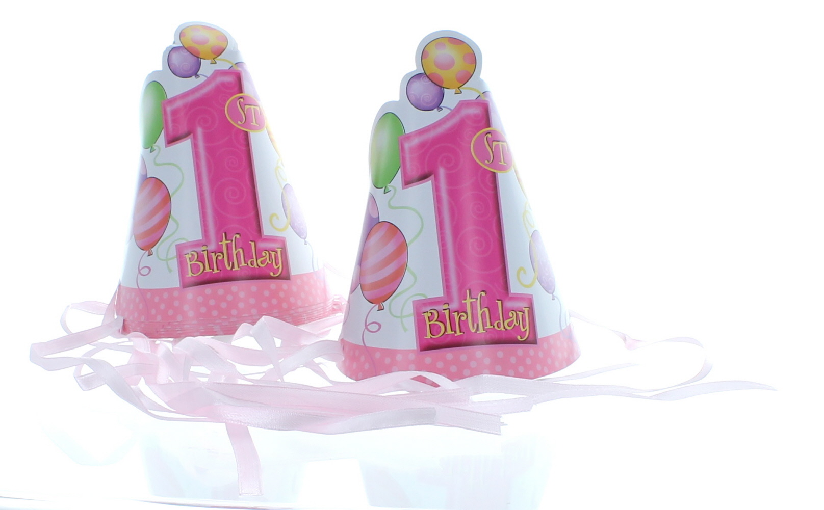 Unique Industries Assorted Colors Party Hats, 8 Count - Walmart.com