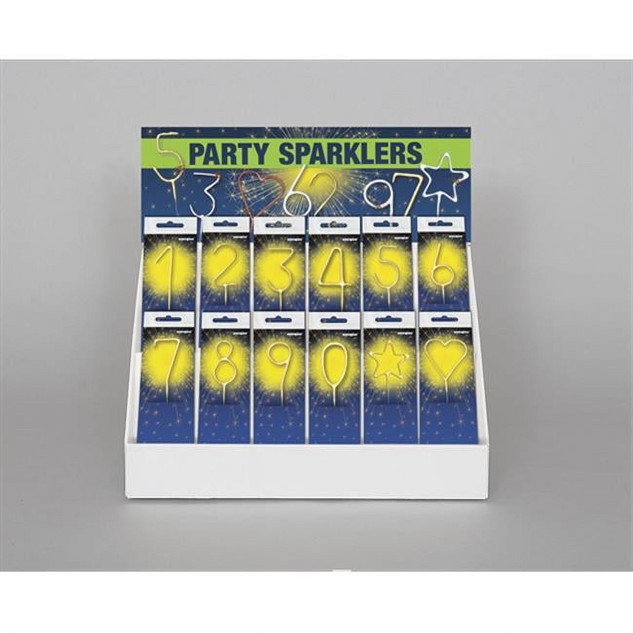 Unique Industries Deluxe Sparklers Display in Gold - Walmart.com