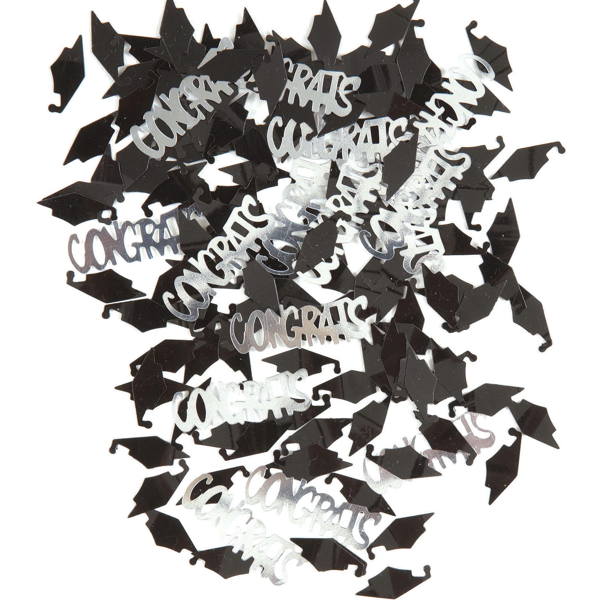 Unique Industries Foil Multi-color Graduation Confetti - Walmart.com
