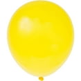 Unique Industries Yellow Latex Balloons, 12 Inch, Helium-Quality, 10 ...