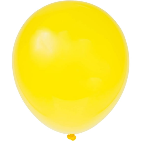 Unique Industries Yellow Latex Balloons, 12 Inch, Helium-Quality, 10 ...