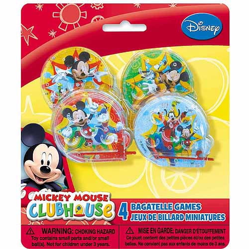 Unique Industries Mickey Mouse Multicolor Toy Mazes, 4pk - Walmart.com