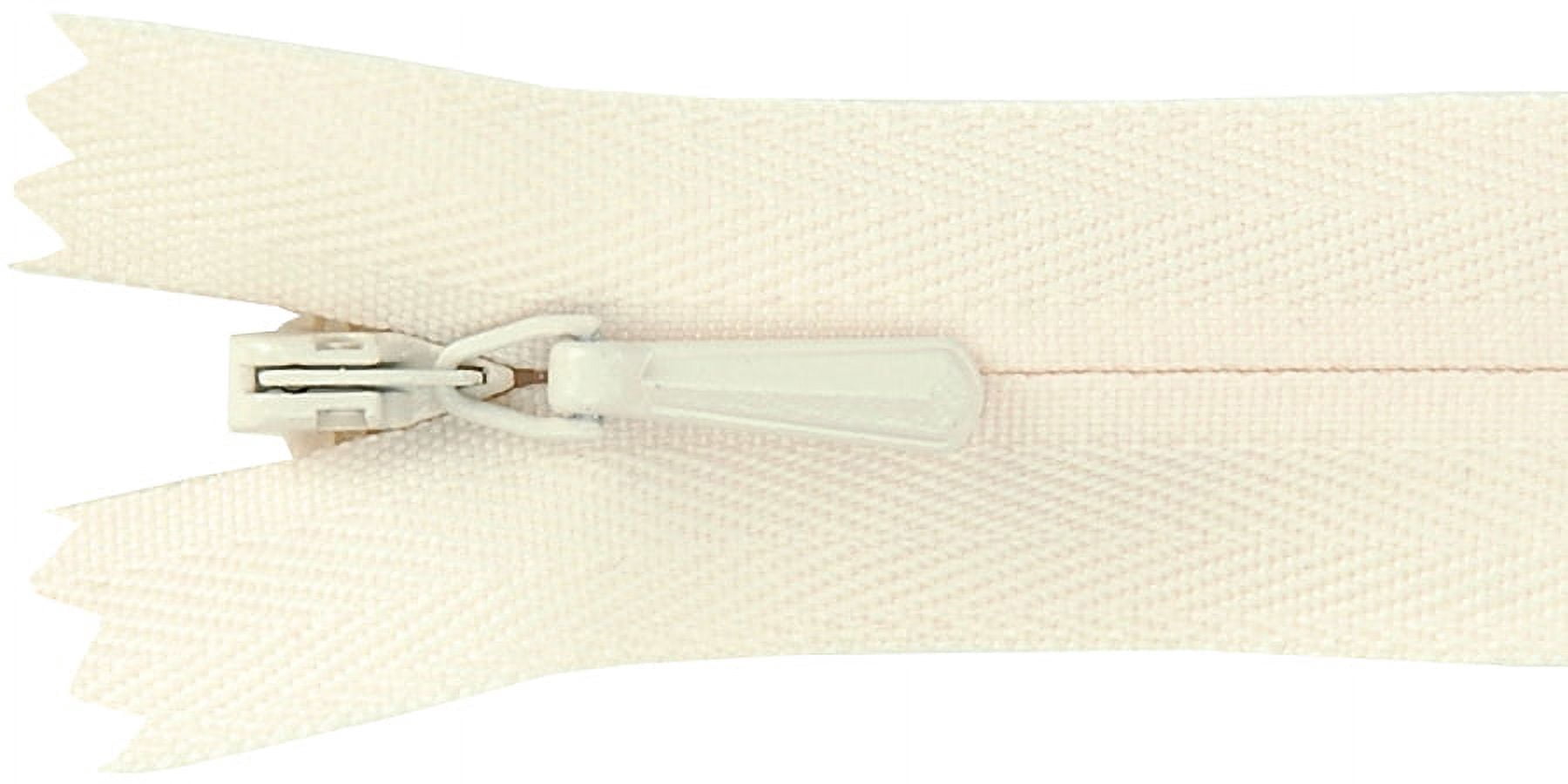 Unique Invisible Zipper 9"-Cream - Walmart Business Supplies