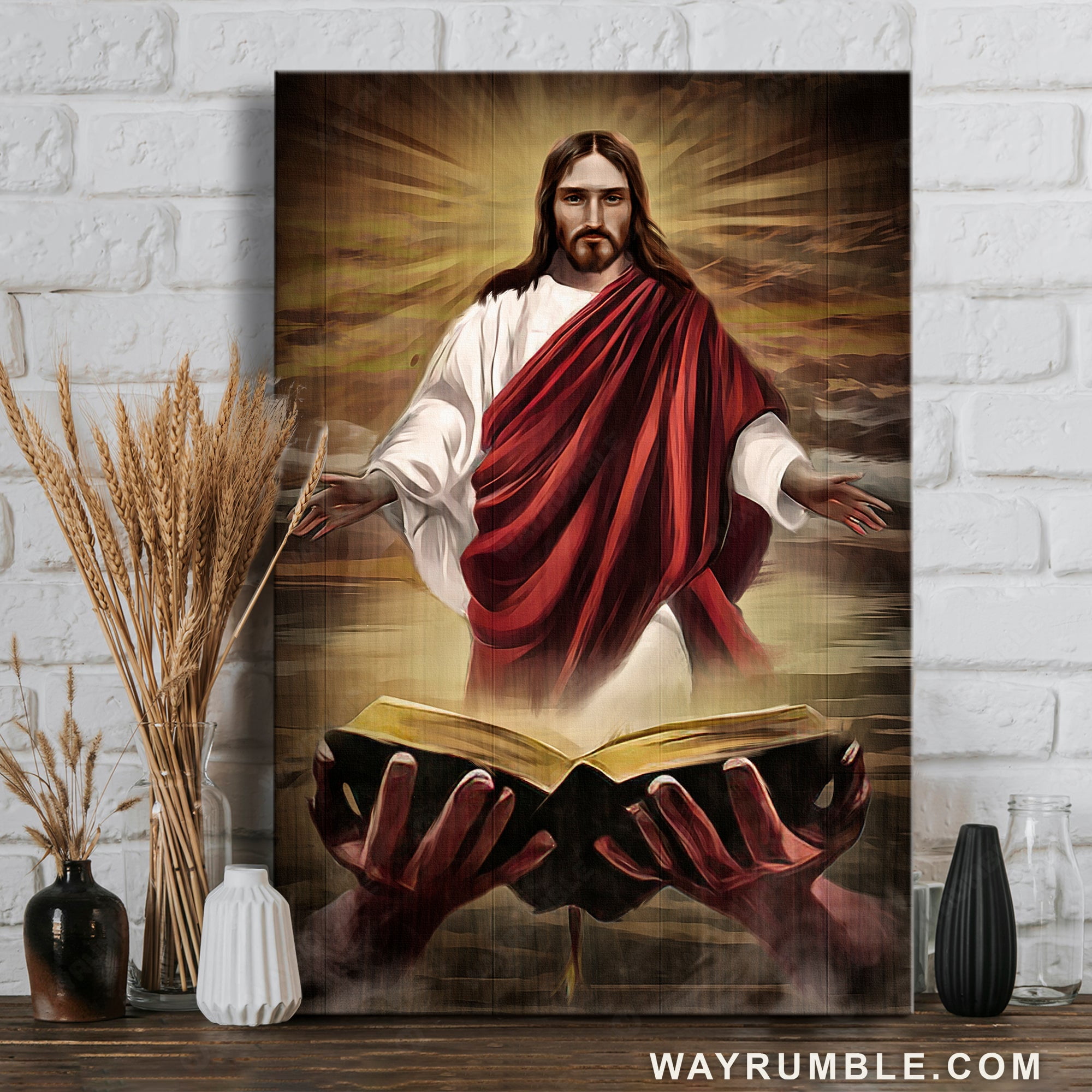 Unique Jesus Drawing, Infinite Halo, Watercolor Style Style Bible ...