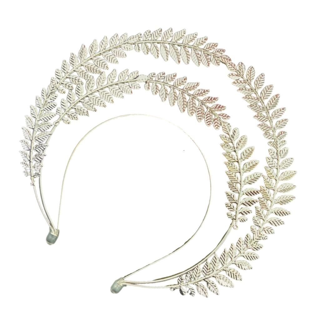 Unique Laurel Leaf Crown Headband Wheat Ear Designs for Bride Wedding ...