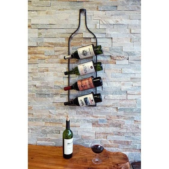 Unique Lifestyle Wall Mount Wine Rack - Walmart.com
