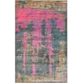 Unique Loom Abstract Modern Area Rugs, Multi-color - Walmart.com