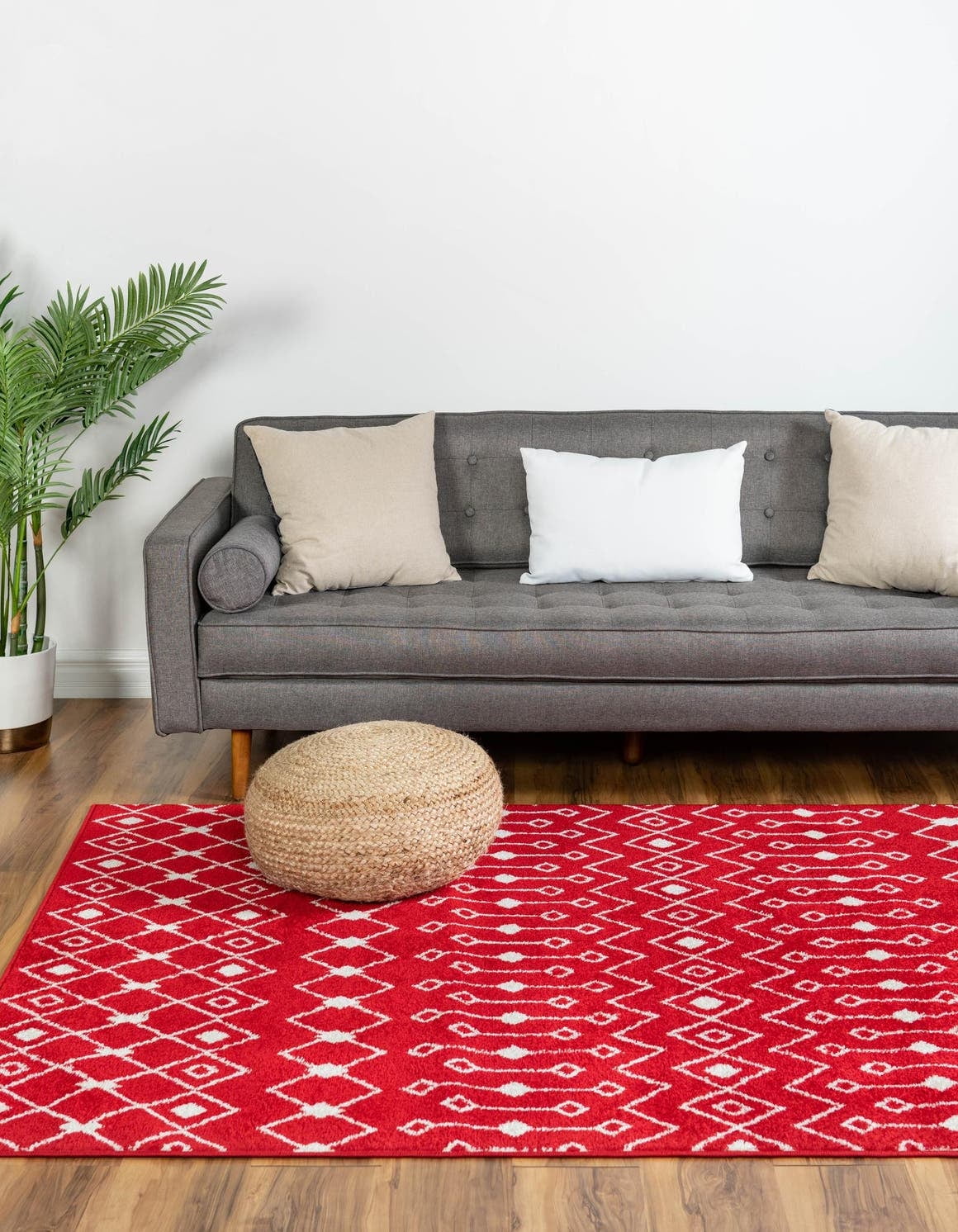 Unique Loom Tribal Trellis Collection Area Rug - Alaoui (4' x 6 ...
