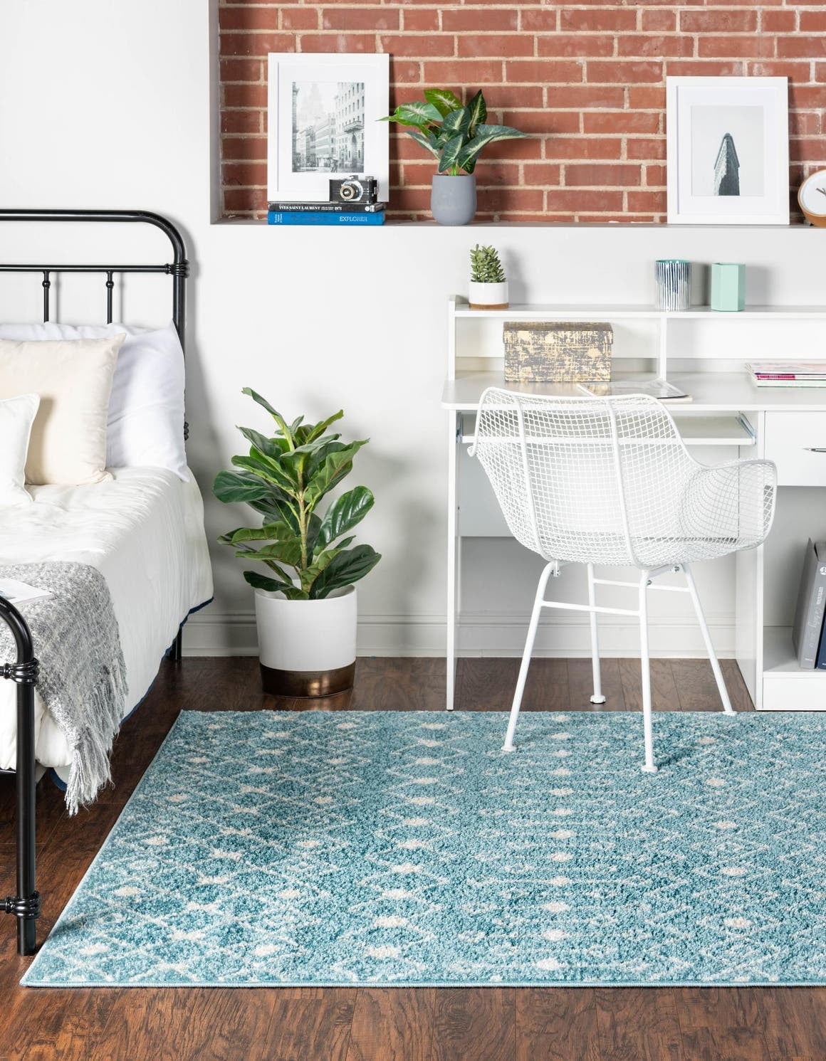 Unique Loom Tribal Trellis Collection Area Rug - Alaoui (9' x 12 ...