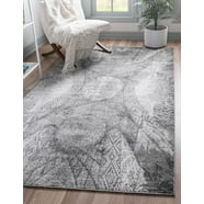 Better Homes & Gardens Iron Fleur 5'3" X 7'6" Brown Floral Area Rug ...