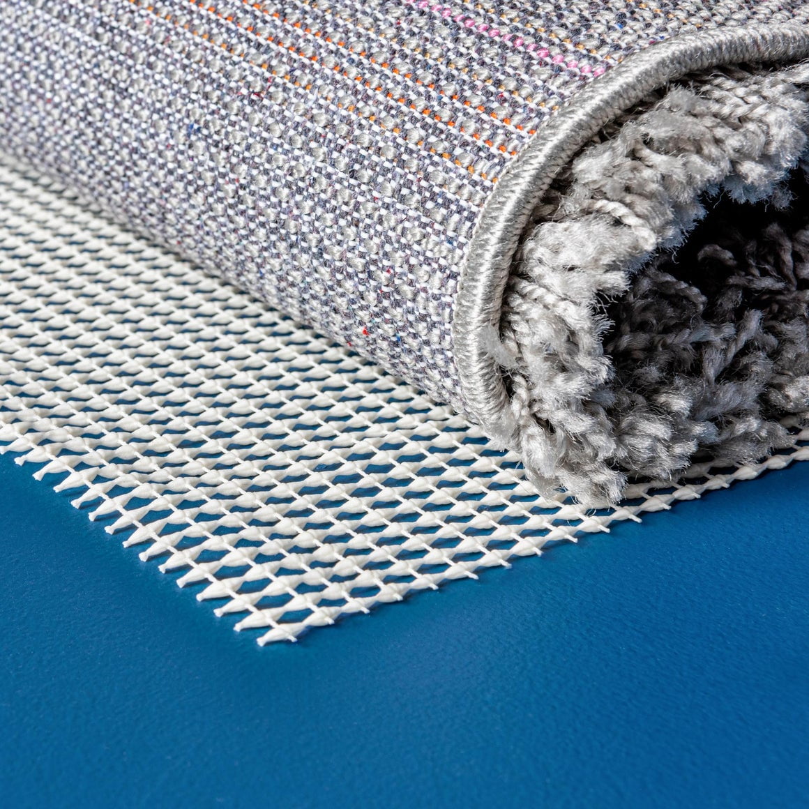 Unique Loom Anti-Slip All Surface Slim Indoor Use Rug Pad (9' x 12' 2 ...