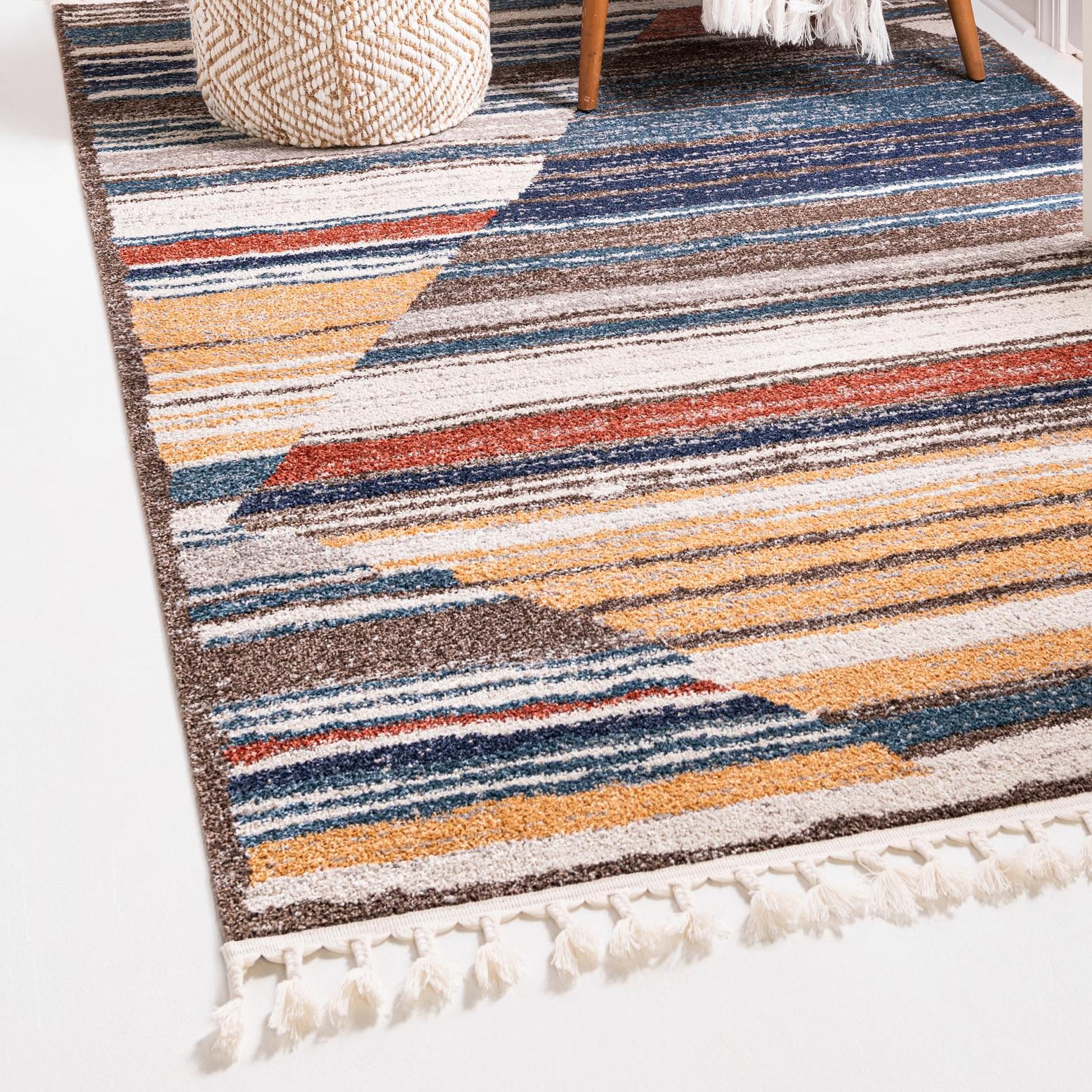 Unique Loom Aramis Collection Area Rug - Zoe (7' 10" x 10' Rectangle ...