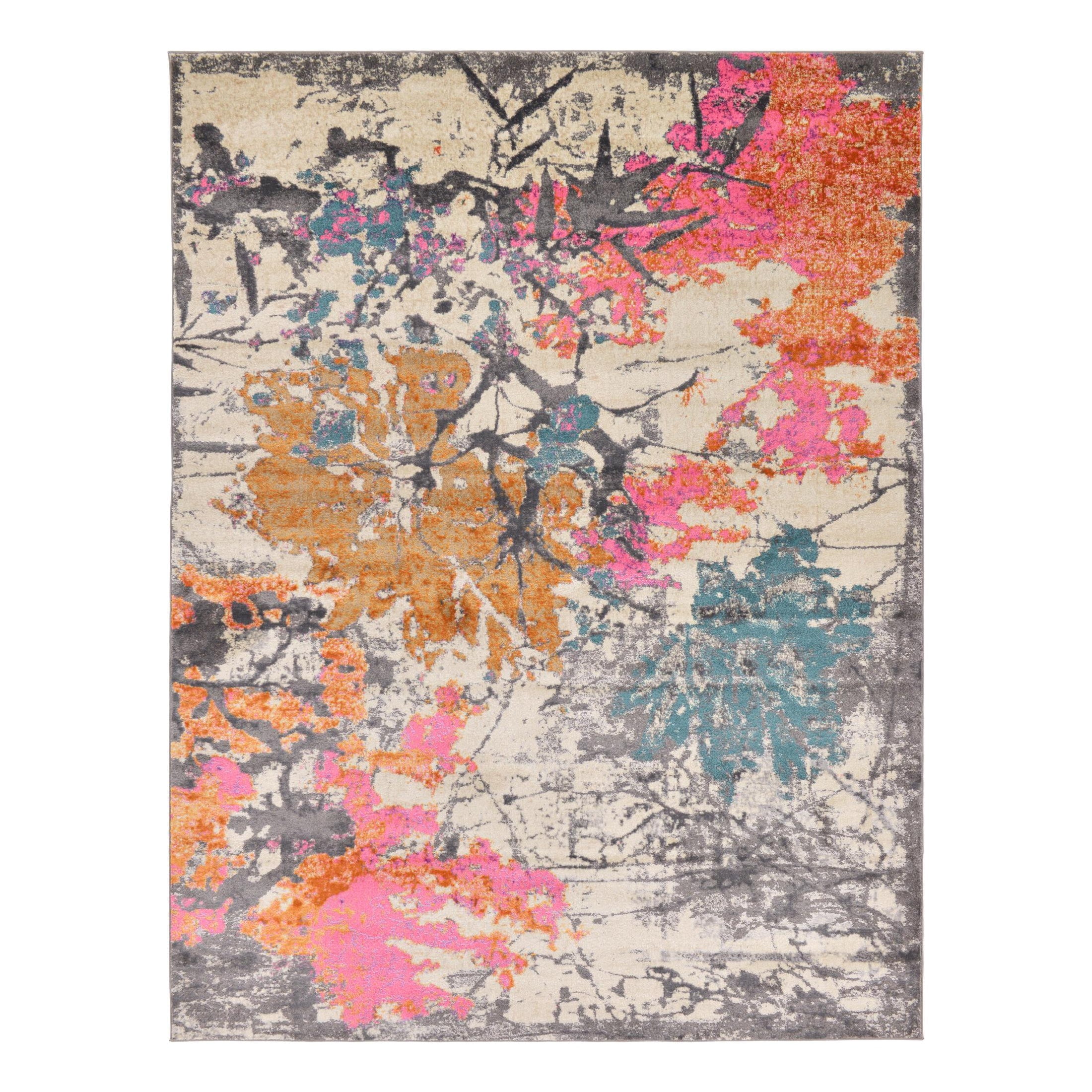 Unique Loom Aurora Collection Area Rug - Lund (9' x 12' 2" Rectangle ...