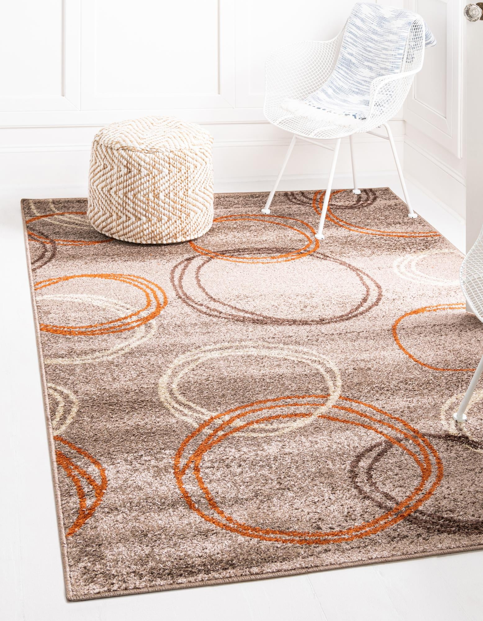 Unique Loom Autumn Collection Area Rug - Cornucopia (8' x 10' Rectangle ...