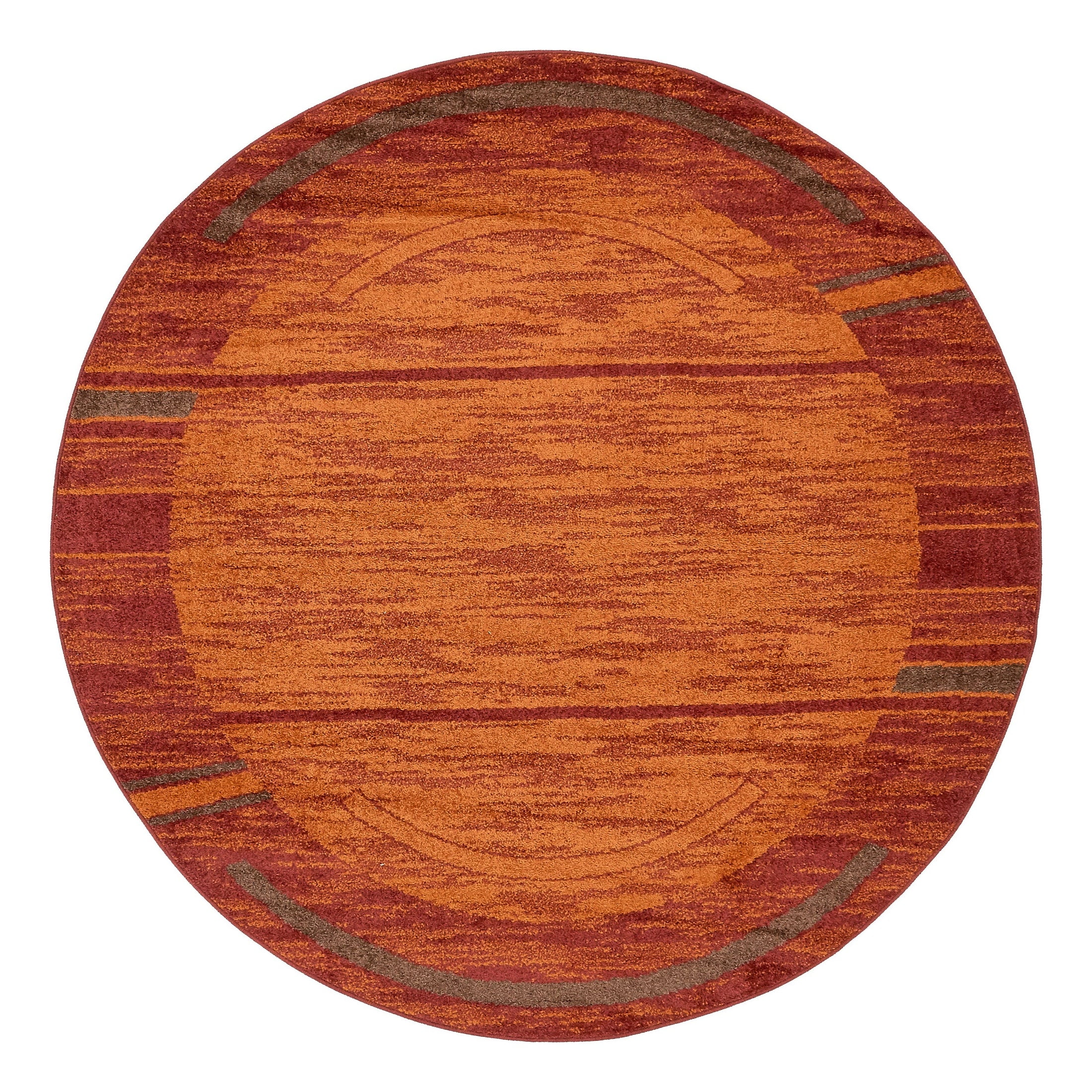 Unique Loom Autumn Collection Area Rug - Foilage (7' 10" Round ...