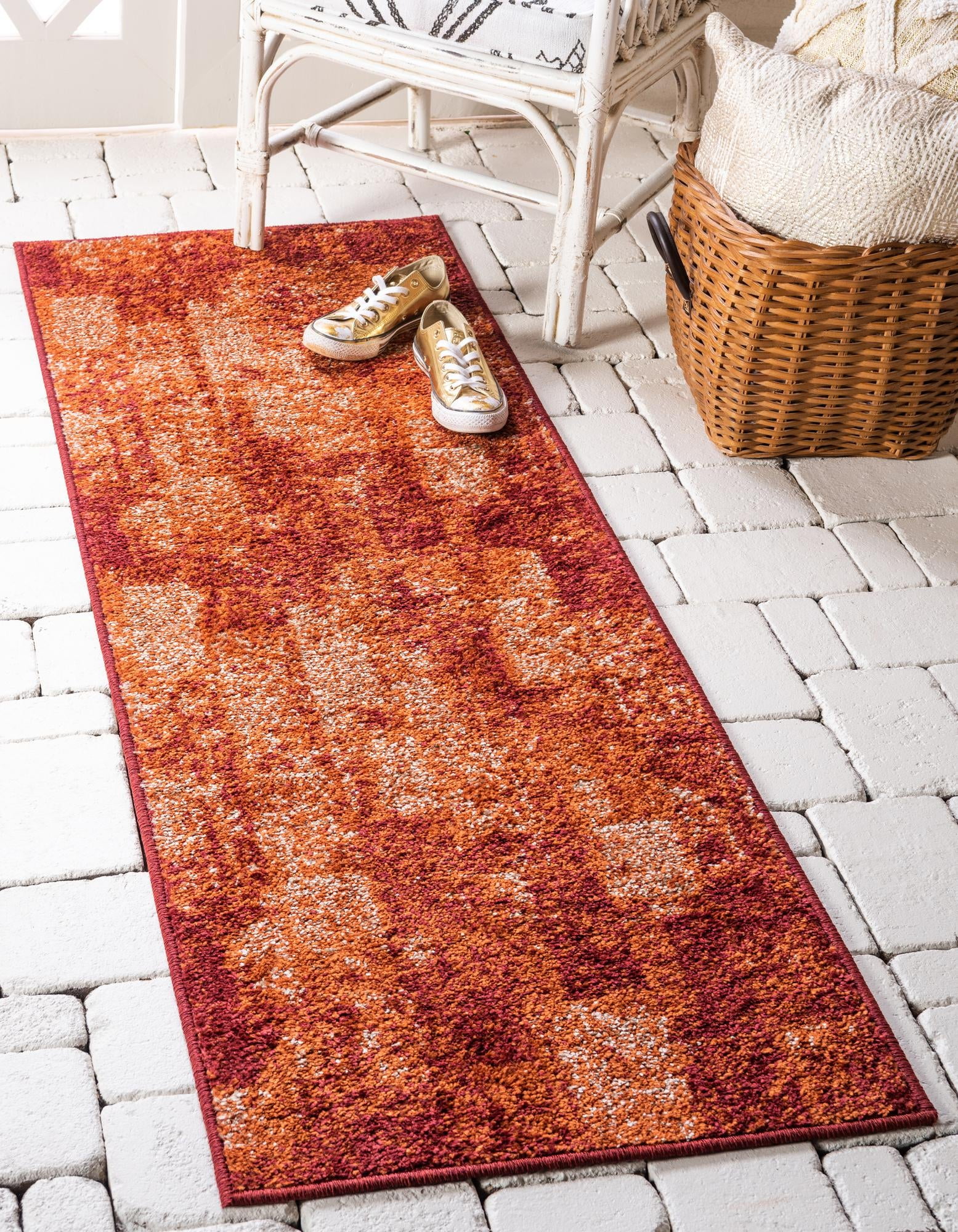 Unique Loom Autumn Collection Area Rug - Plymouth (2' x 6' 1" Runner ...