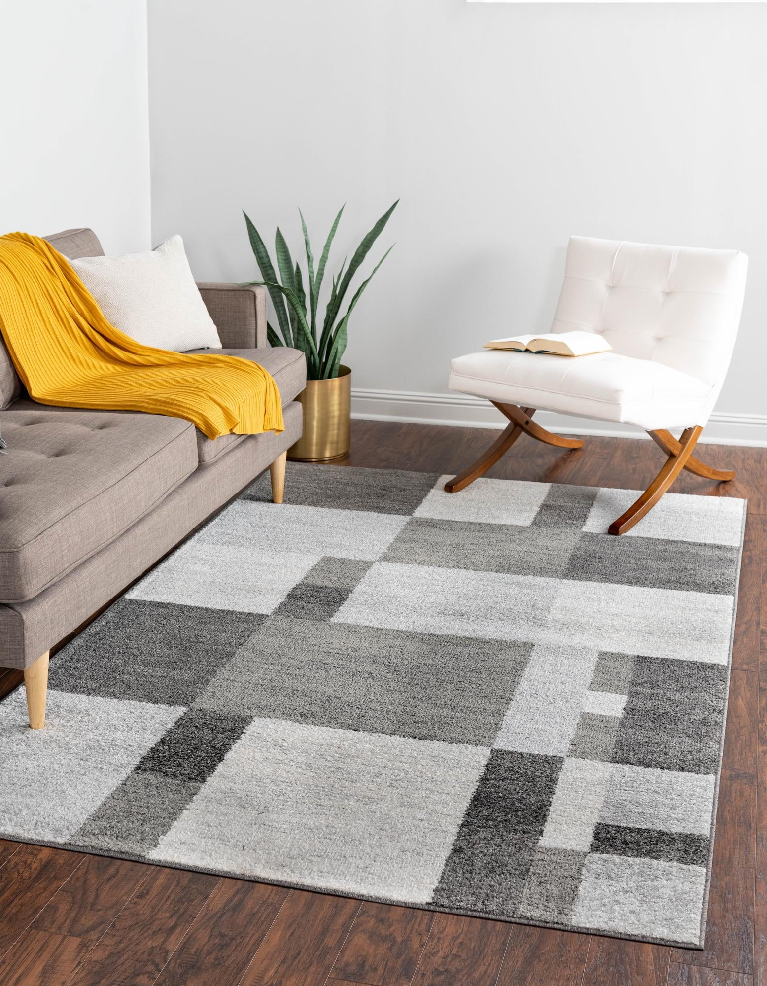Unique Loom Autumn Collection Area Rug - Providence (9' x 12' Rectangle ...