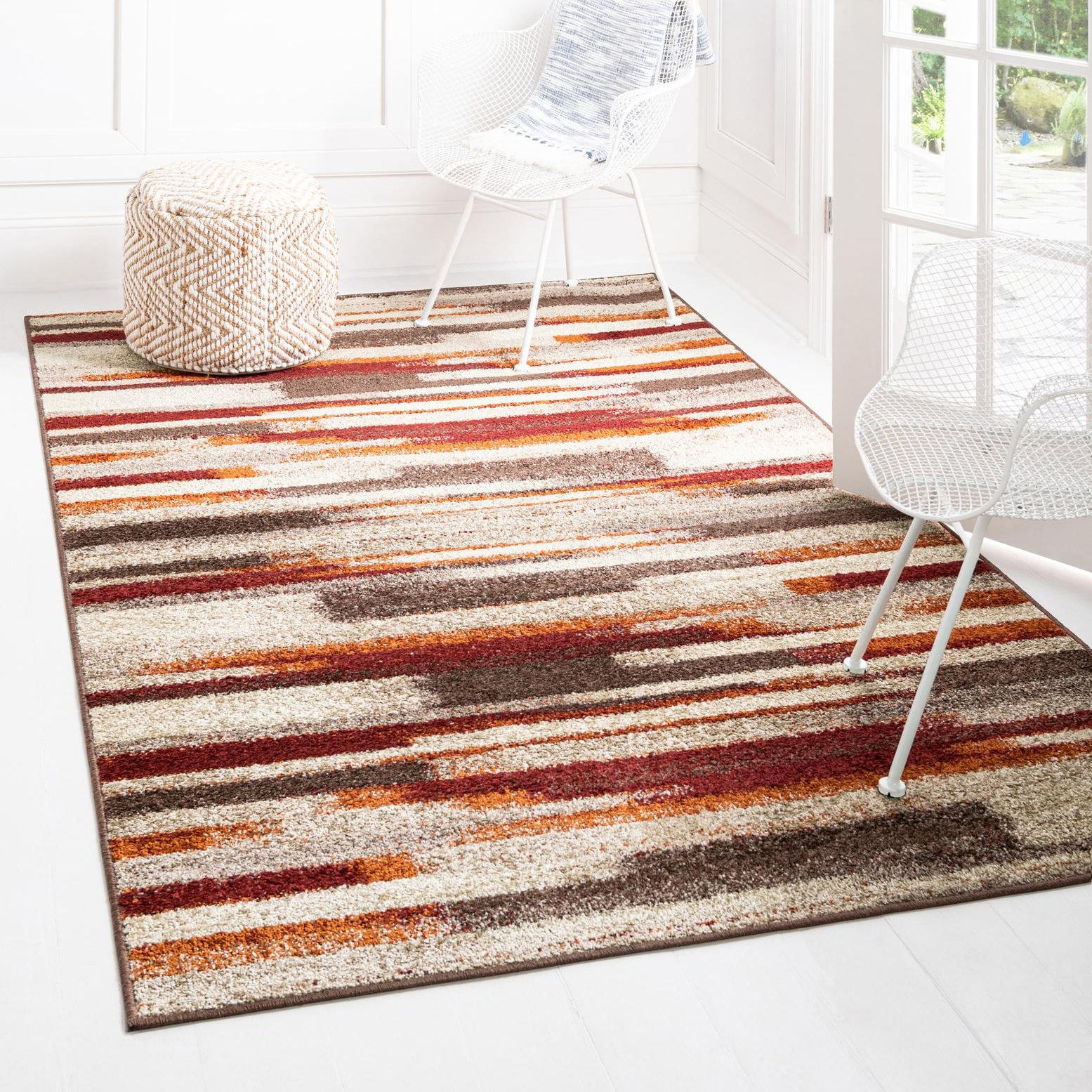 Unique Loom Autumn Collection Area Rug - Wheat (2' x 3' 1" Rectangle ...