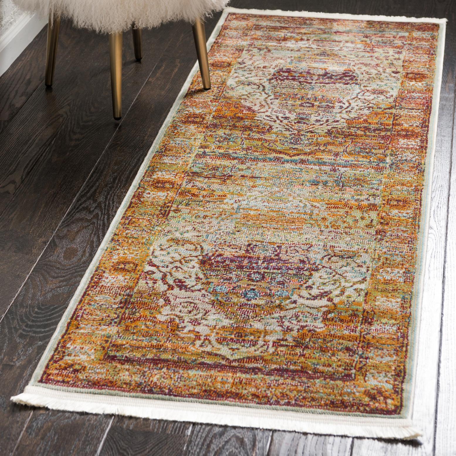Unique Loom Baracoa Collection Area Rug - El Morro (2' 7" x 10' Runner ...