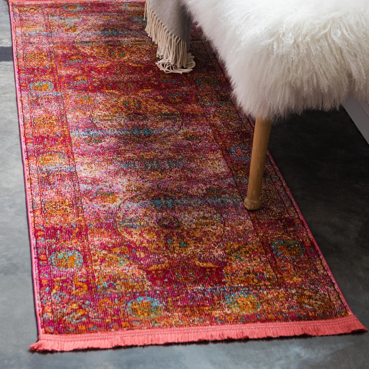 Unique Loom Baracoa Collection Area Rug - Rumba (2' 2" x 6' 1" Runner ...