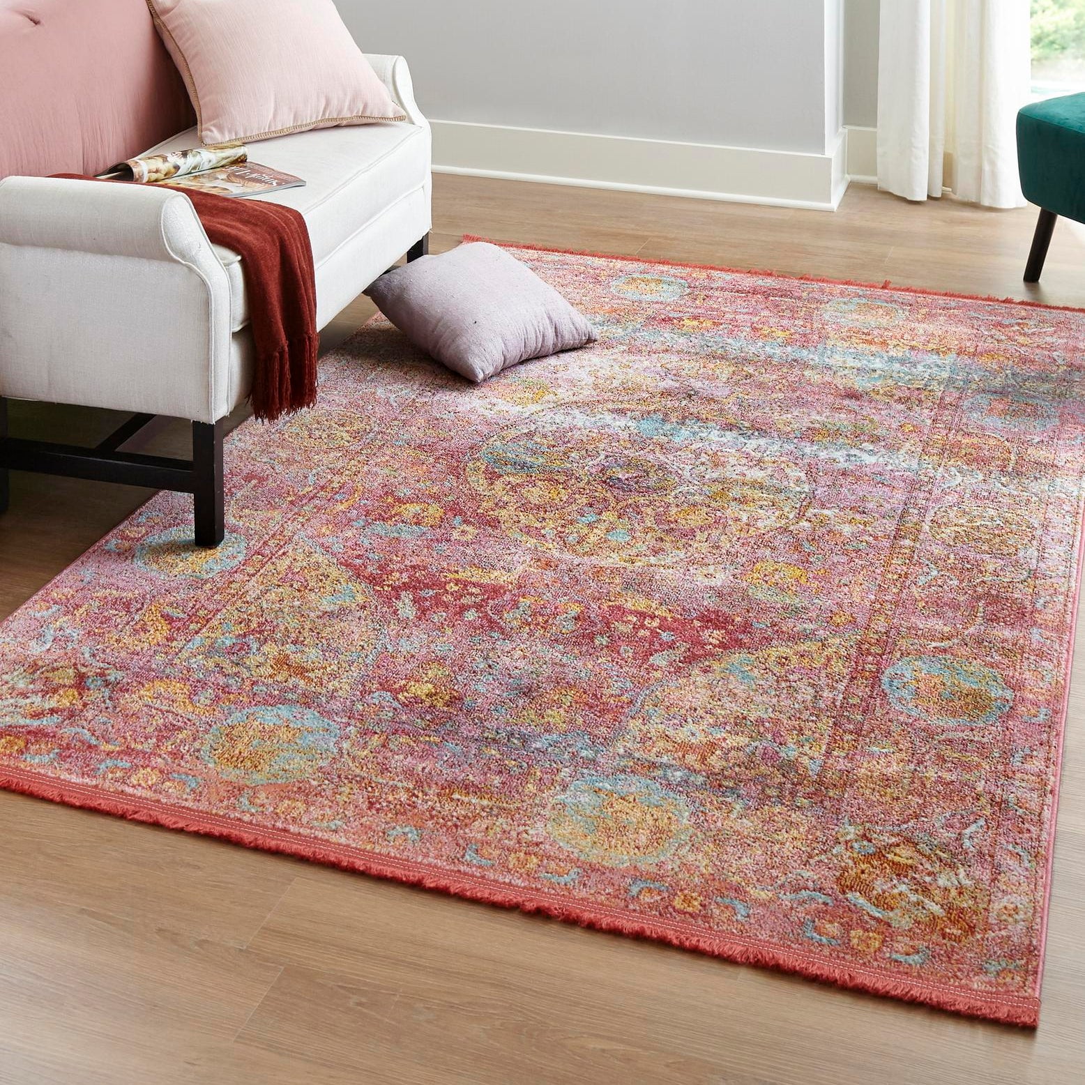 Unique Loom Baracoa Collection Area Rug - Rumba (4' 3" x 6' 1 ...