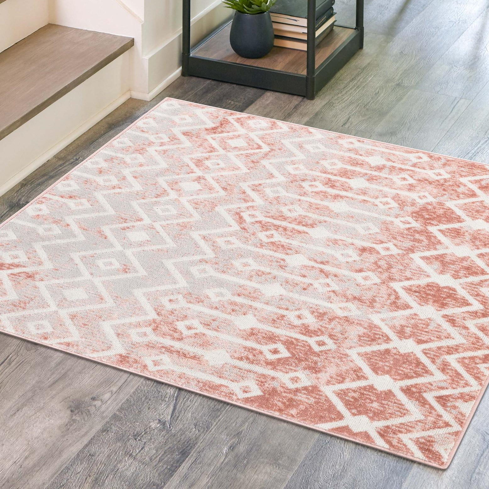 Dusty Rose Area Rug