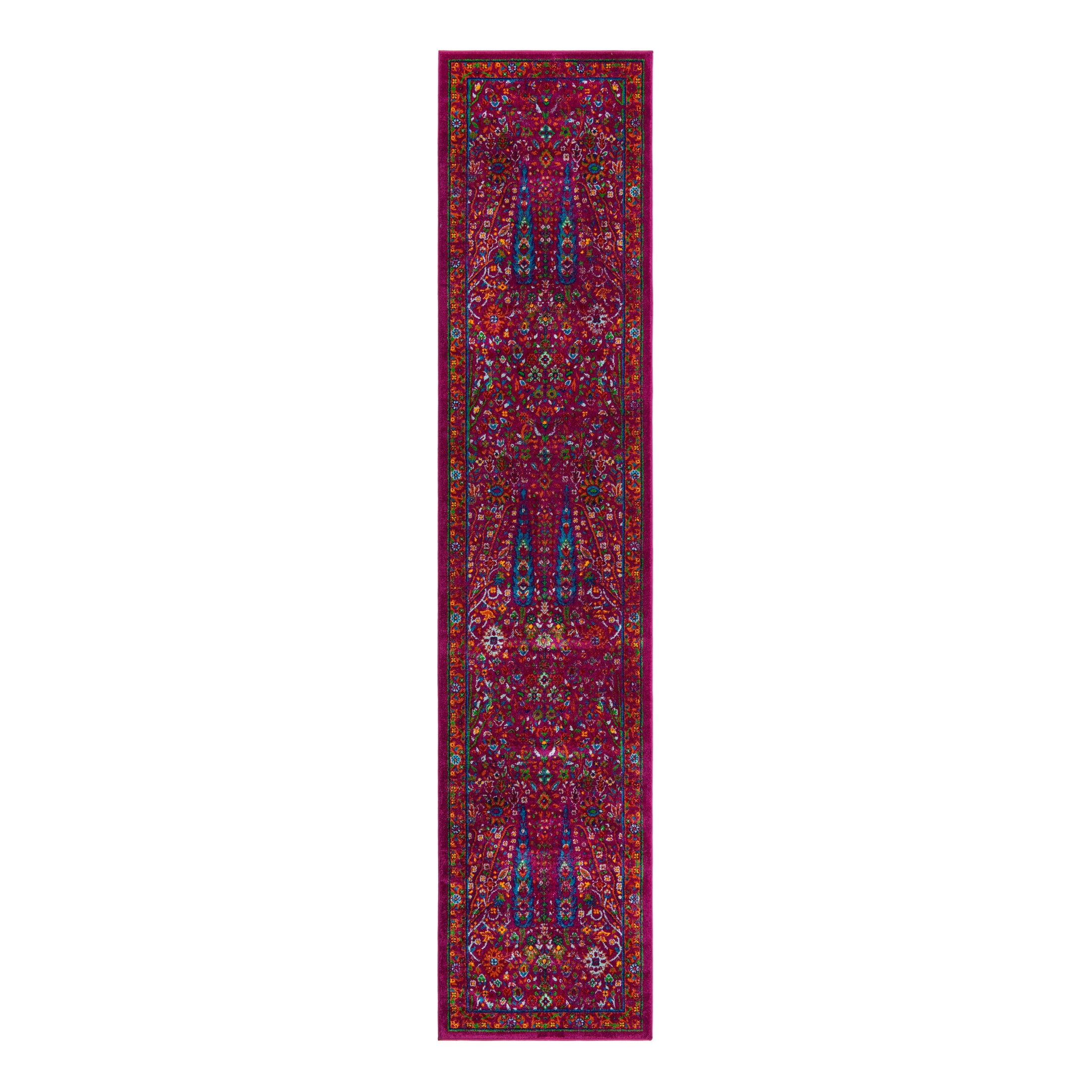 Unique Loom Calypso Collection Area Rug - Kaiso (2' 7" x 12' Runner ...