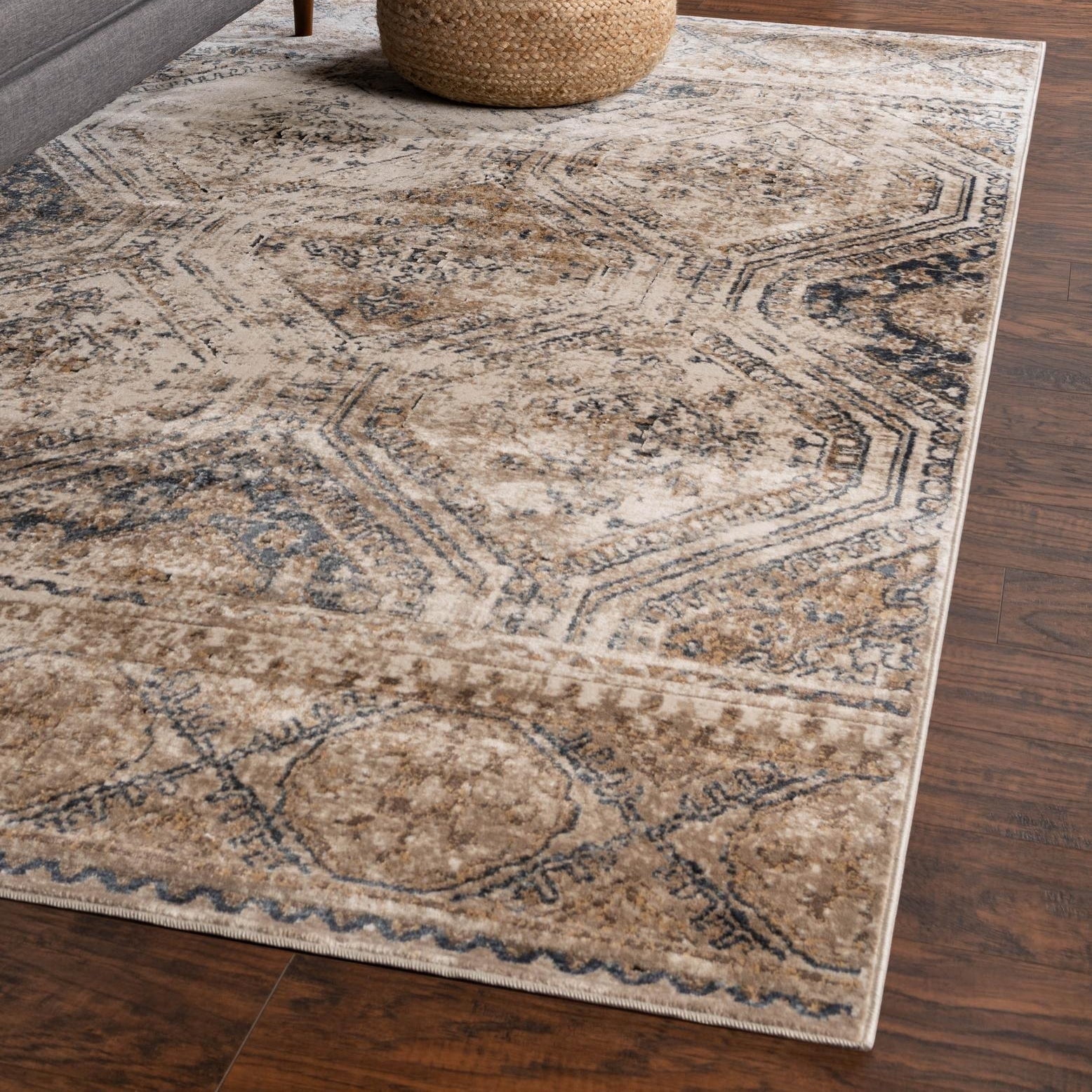 Unique Loom Chateau Collection Area Rug - Jackson (9' x 12' Rectangle ...