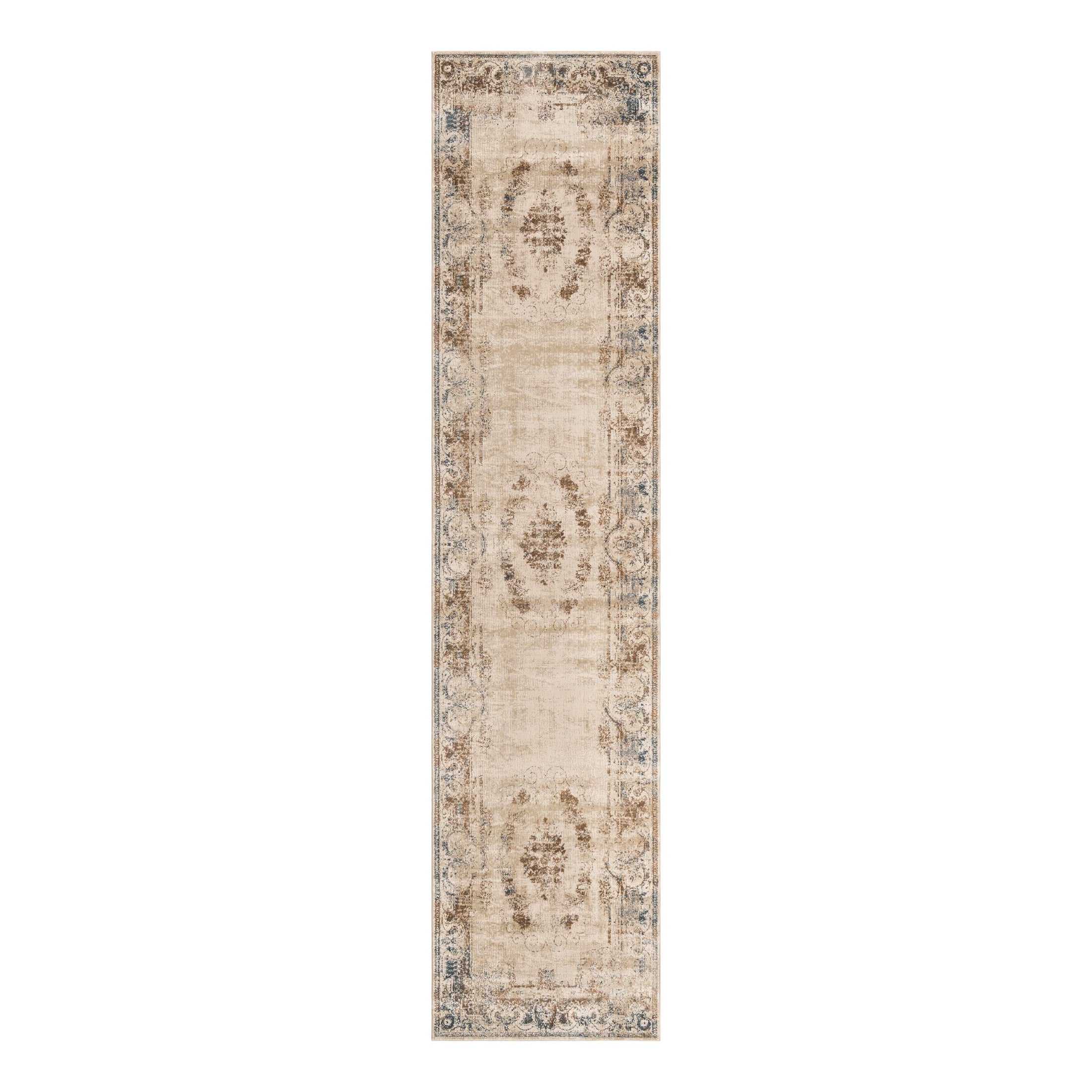 Unique Loom Chateau Collection Area Rug - Lincoln (3' x 13' 1" Runner ...
