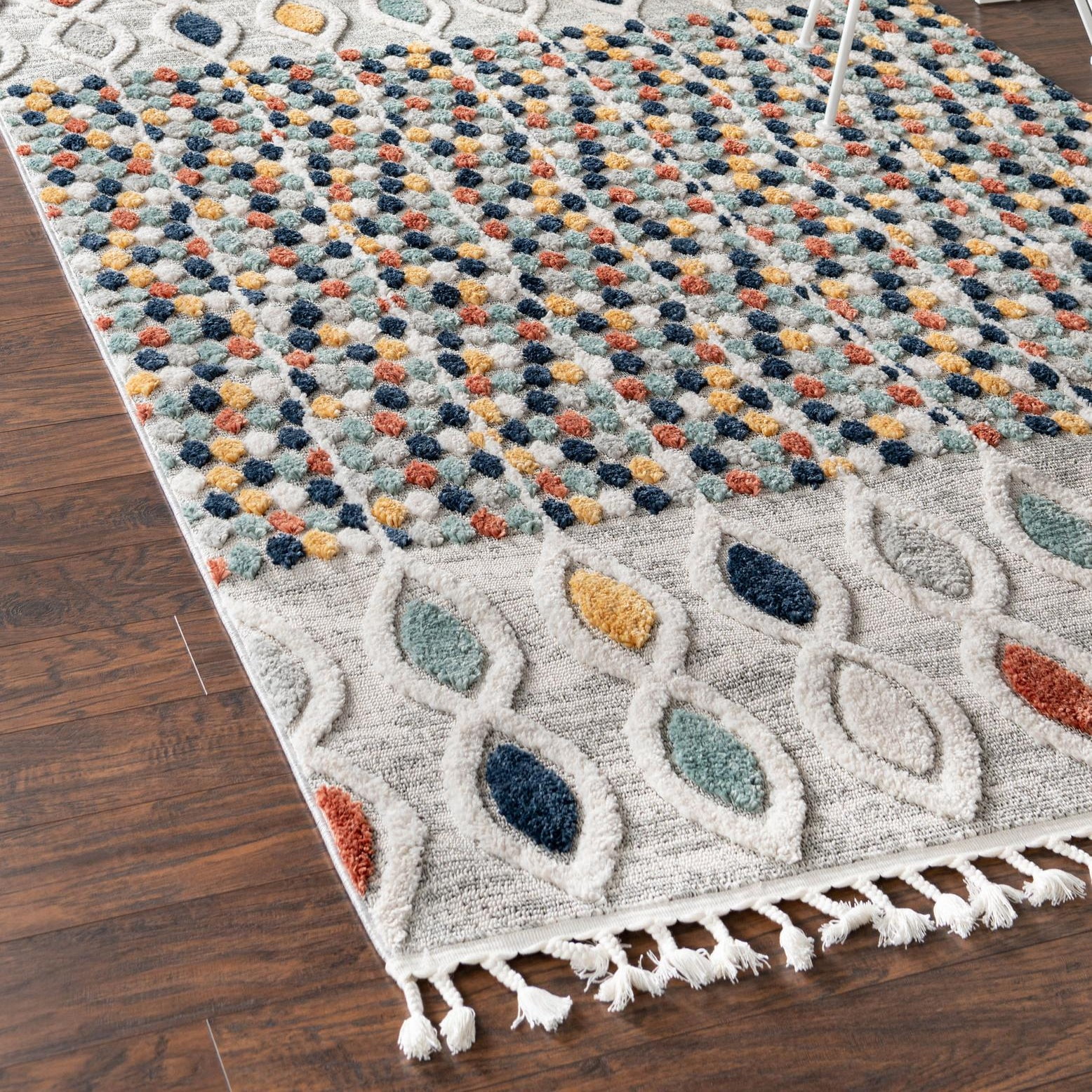 Unique Loom Cherokee Collection Area Rug - Asheville (7' 10" x 10 ...