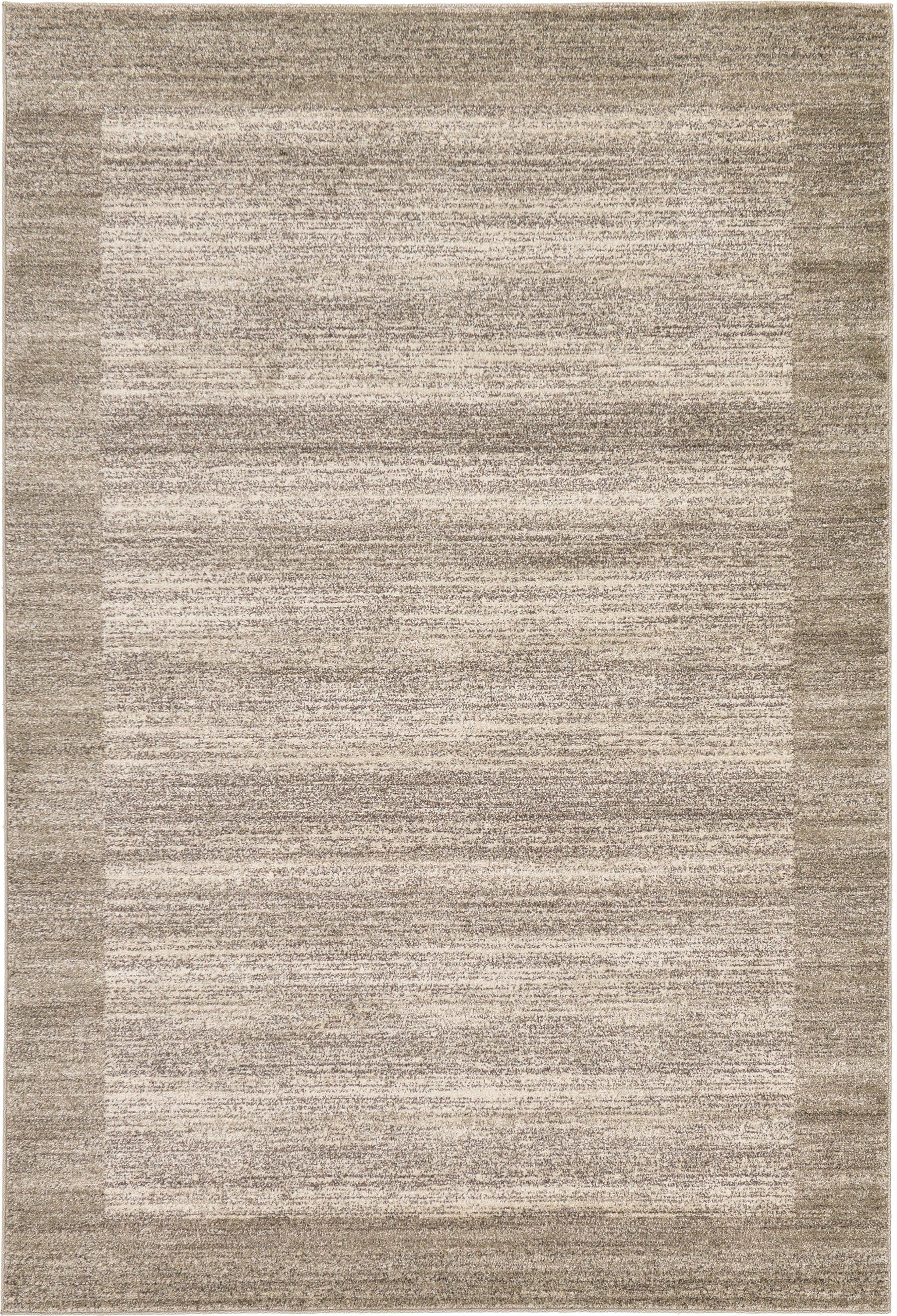 Unique Loom Del Mar Collection Area Rug - Abigail (6' 1" x 9' Rectangle ...