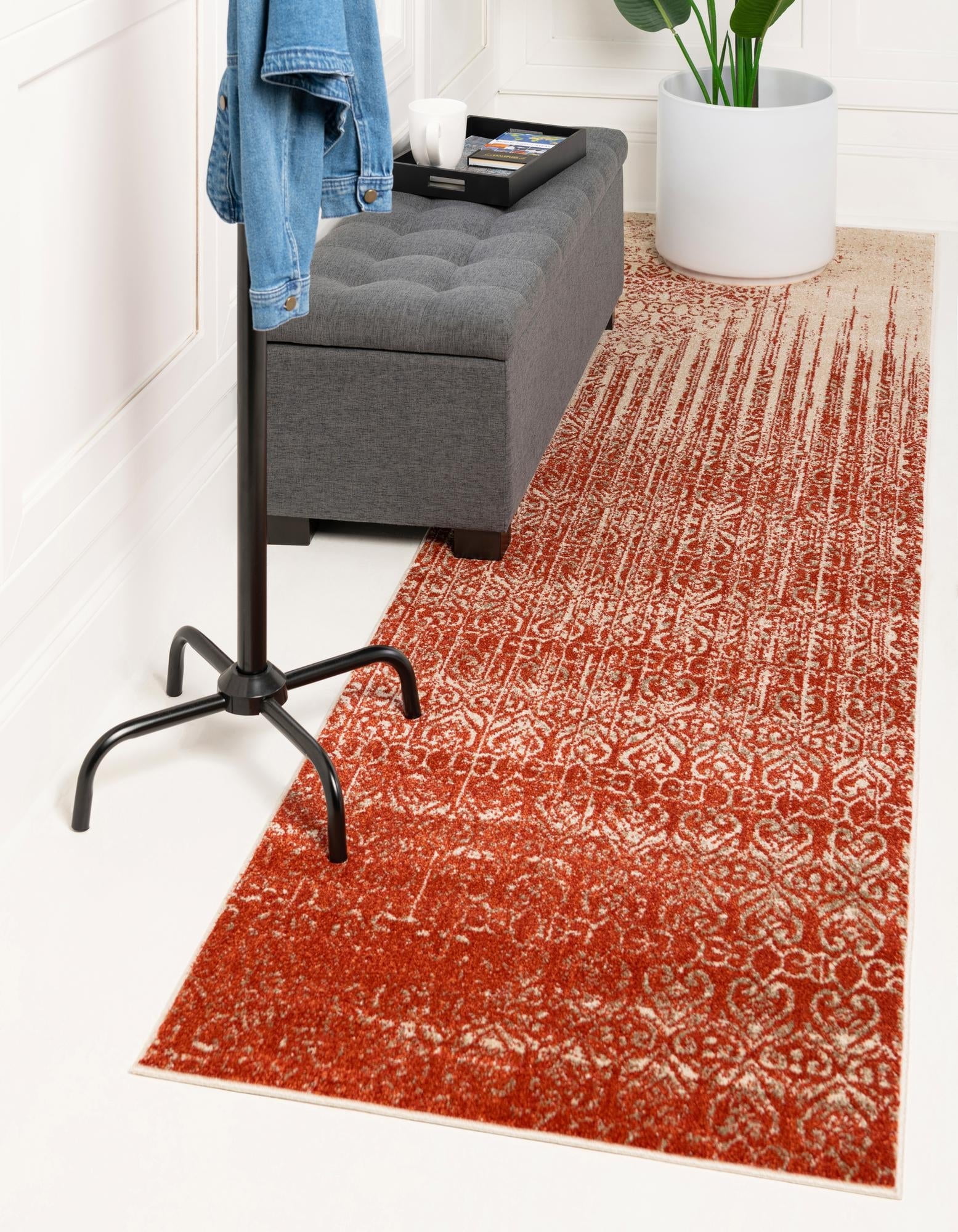 Unique Loom Del Mar Collection Area Rug - Jennifer (2' 7" x 10' Runner ...